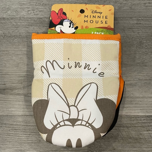 Disney | Kitchen | Disney Autumn Fall Seasonal Minnie Mouse 2 Pack ...